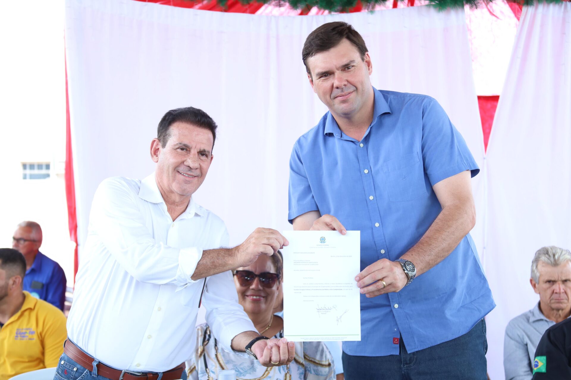 Senador Vanderlan Cardoso leva benefícios a região oeste - Oeste Goiano